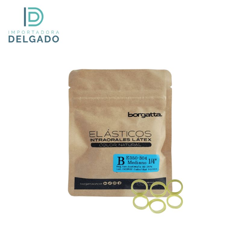 Elasticos Intraorales 1/4 4.5 oz – Importadora Delgado