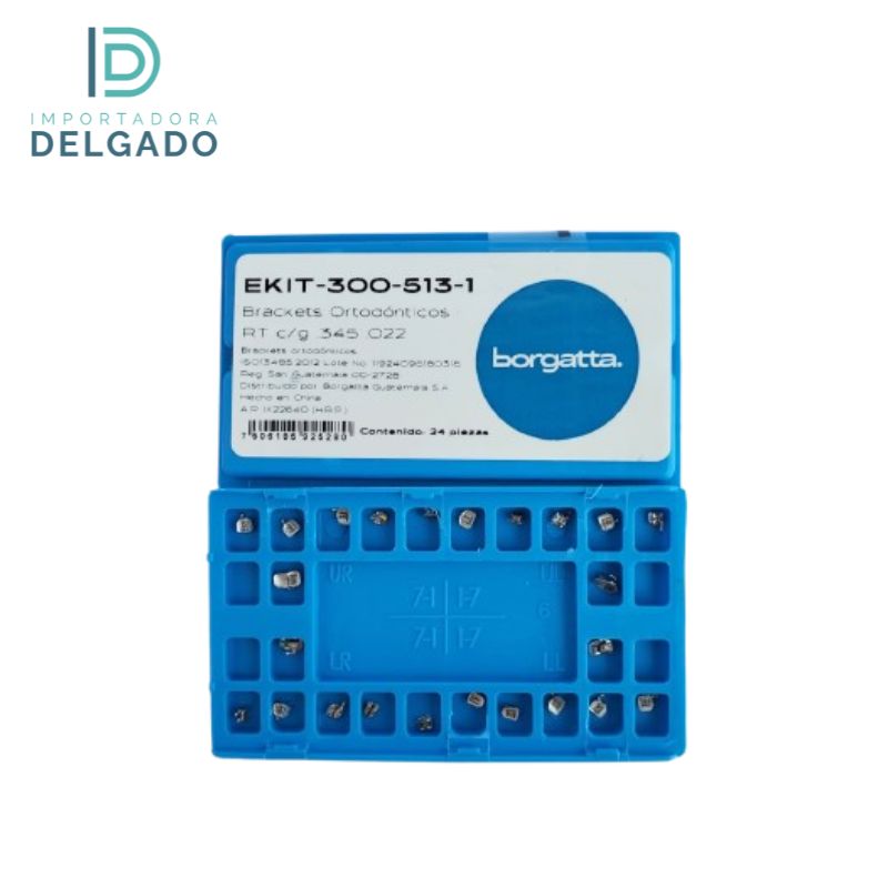 Juego De Brackets Borgatta ROTH C/Tubo 345.022 – Importadora Delgado