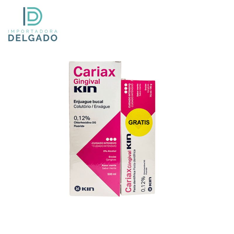 Cariax Gingival 500ml + 75ml Kin – Importadora Delgado