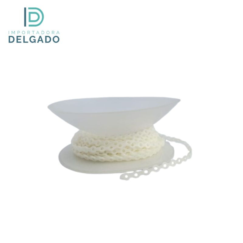 Cadena Rollo Abierto #6 Blanco – Importadora Delgado