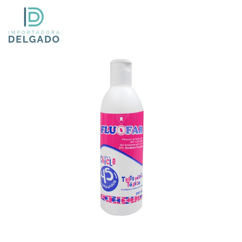 Fluor Sabor Chicle 240g – Importadora Delgado